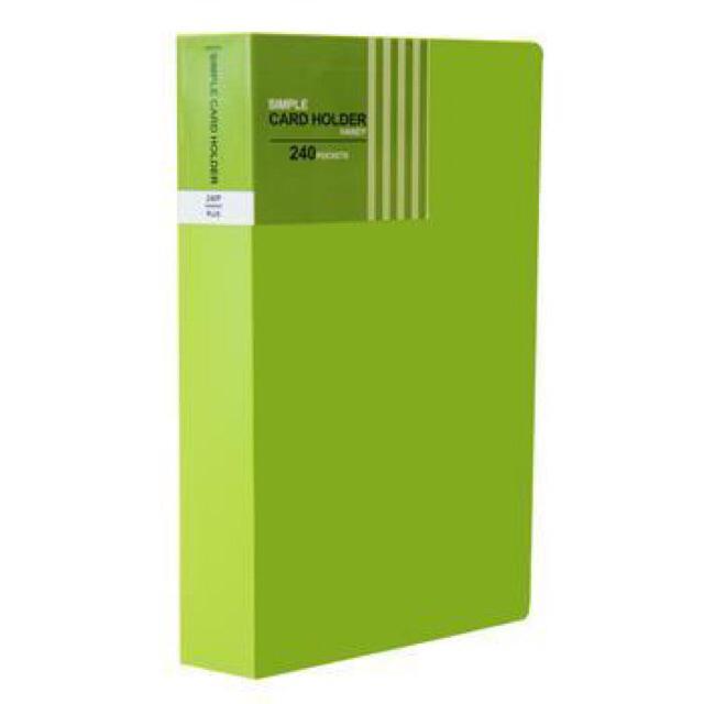 Sổ Namecard 240 Card Plus A5-240P Lưu Danh Thiếp | Shopee Việt Nam