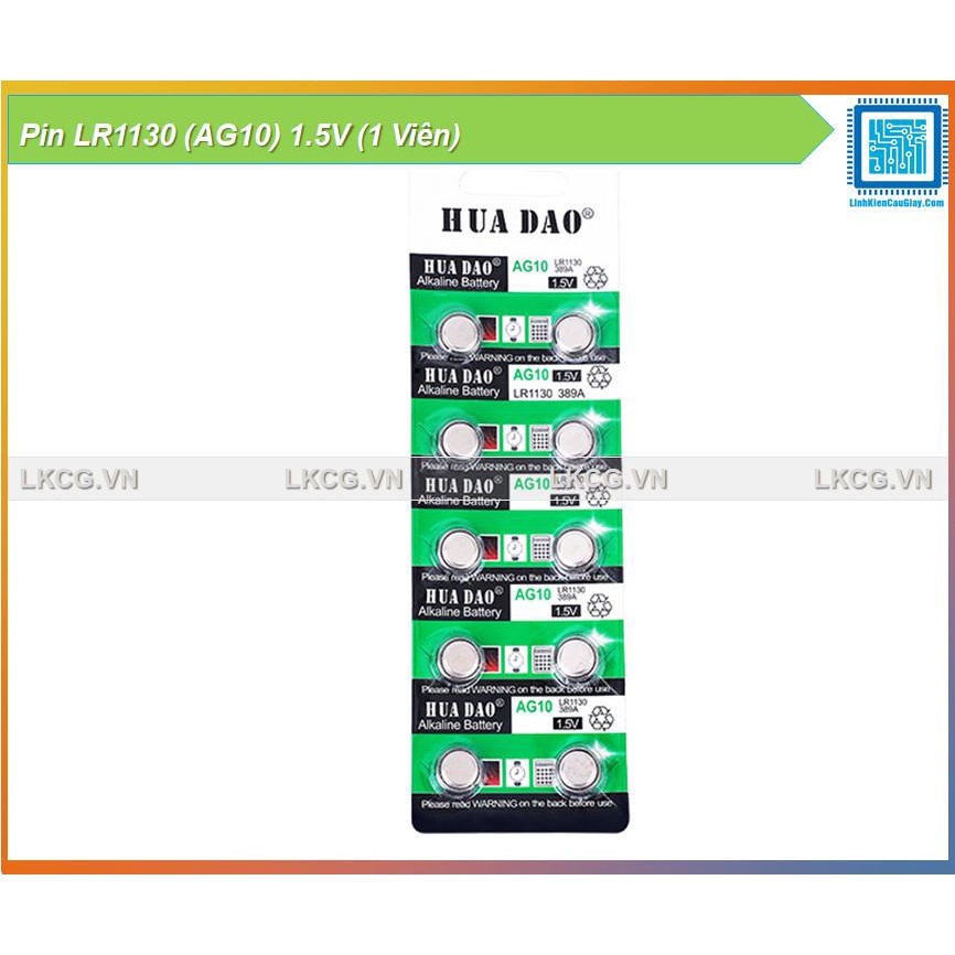 Pin LR1130 (AG10) 1.5V (1 Viên) | Shopee Việt Nam