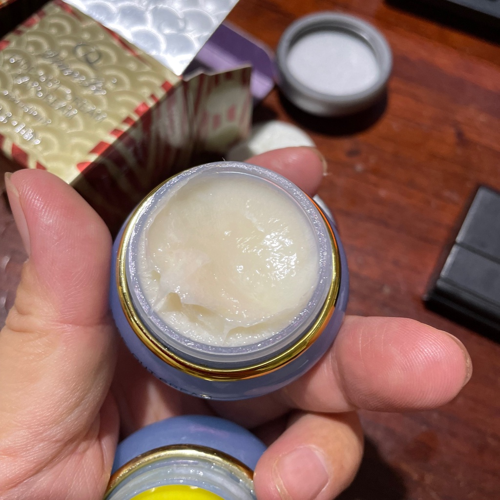 Kem dưỡng da Qian Li ng ọc tr ai dưỡng trắng da dành cho da nám và tàn nhang QL | Shopee Việt Nam