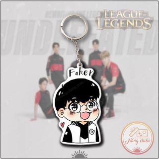 Móc khóa chibi Faker Dày In Sắc Nét 2 Mặt, Huyền Thoại T1 | Shopee Việt Nam