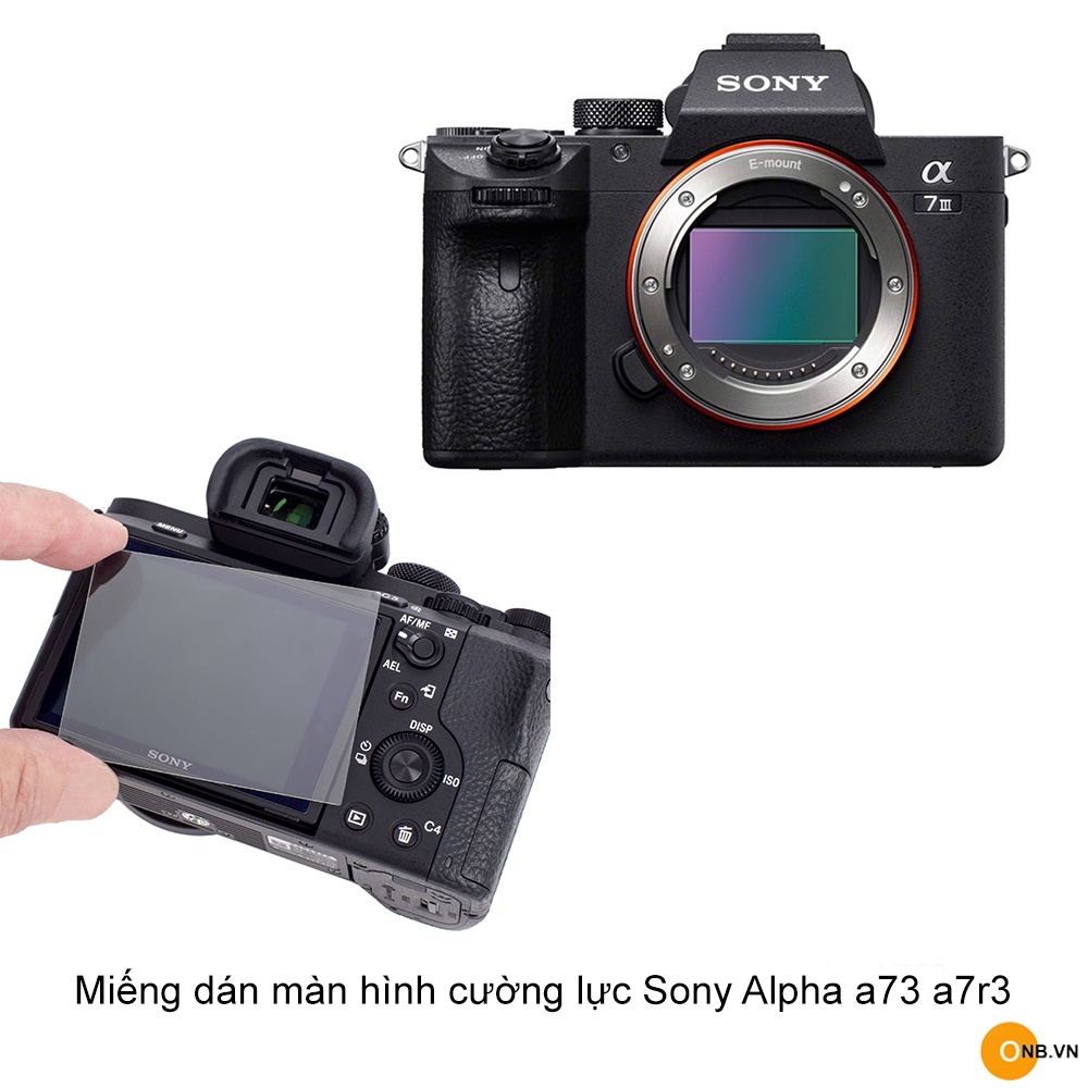 Dán cường lực màn hình Sony a73 a7c a7r3 a9 a7s3 zv-e10 fx3 fx30 zv-1 zv-1 II | Shopee Việt Nam
