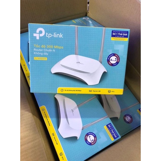 Bộ phát wifi TPLINK WR 840N 300Mbps - BH chính hãng 24 tháng | Shopee ...