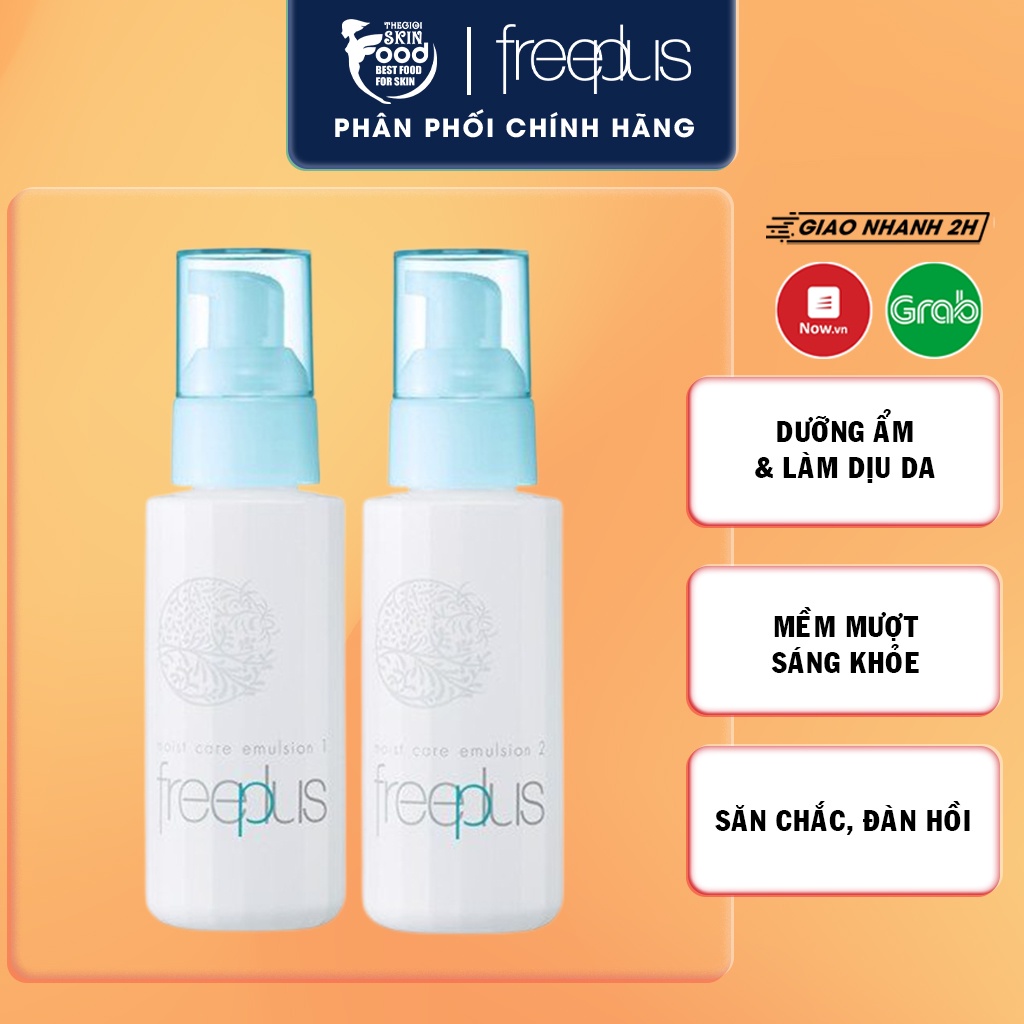 Sữa Dưỡng Ẩm Dịu Nhẹ Freeplus Moist Care Emulsion 100ml | Shopee Việt Nam