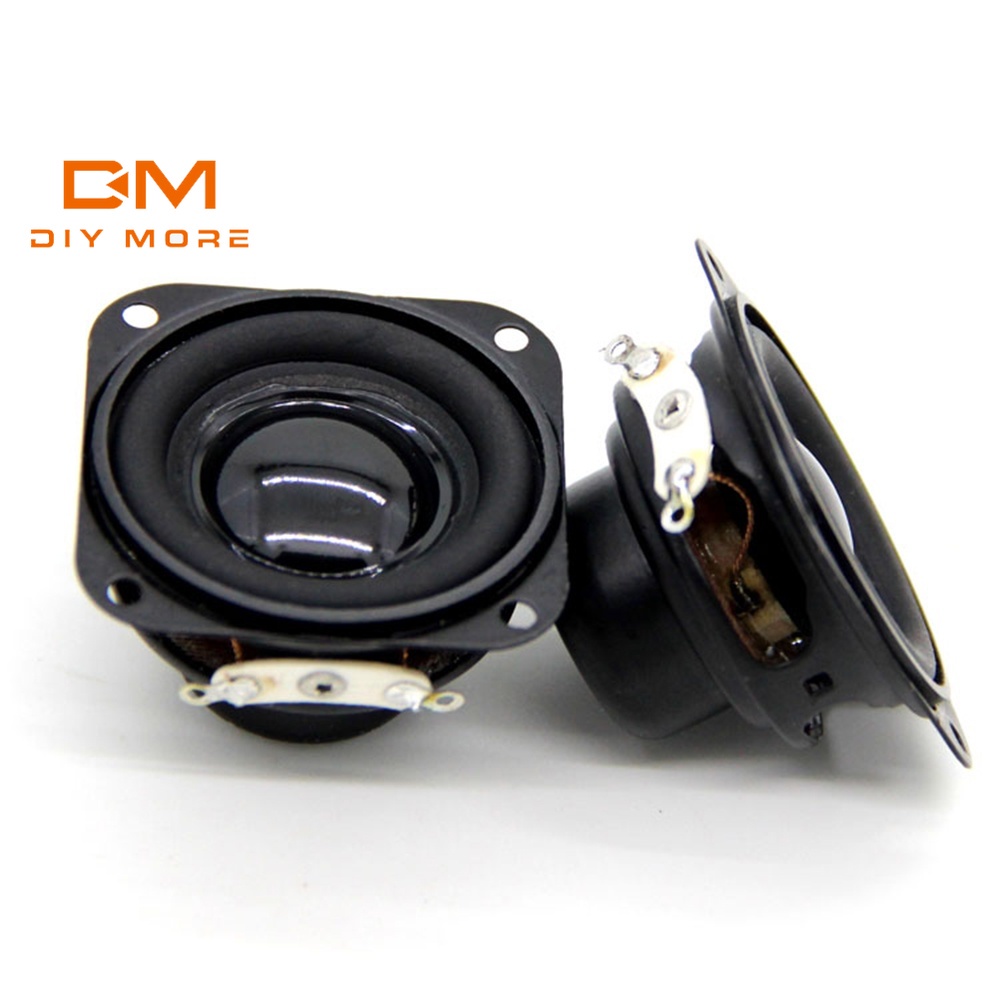 Cặp loa bass DIYMORE với nam châm bên trong 4ohm 10W/ 5W 53mm 2"/ 40mm 1.5" tiện lợi cao cấp ...