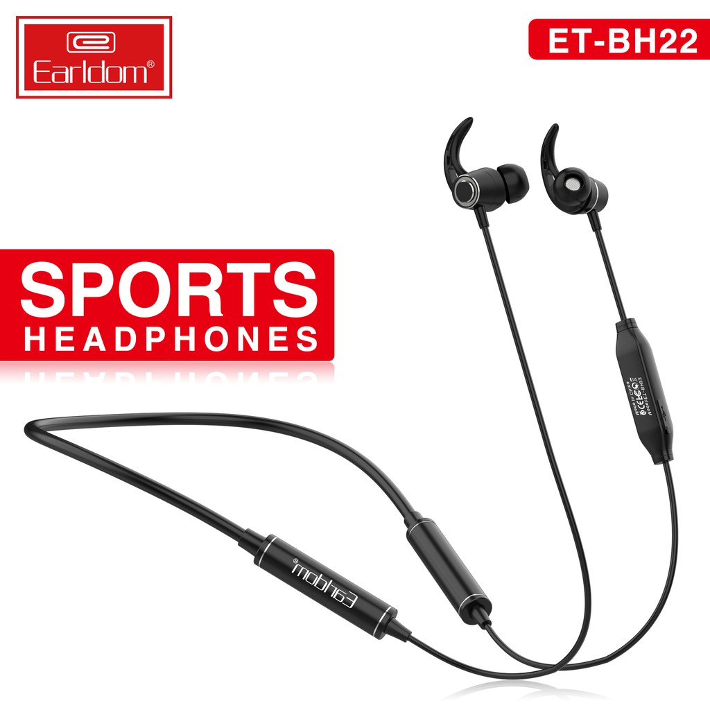 Tai nghe Bluetooth Sport Earldom BH22 - chính hãng | Shopee Việt Nam