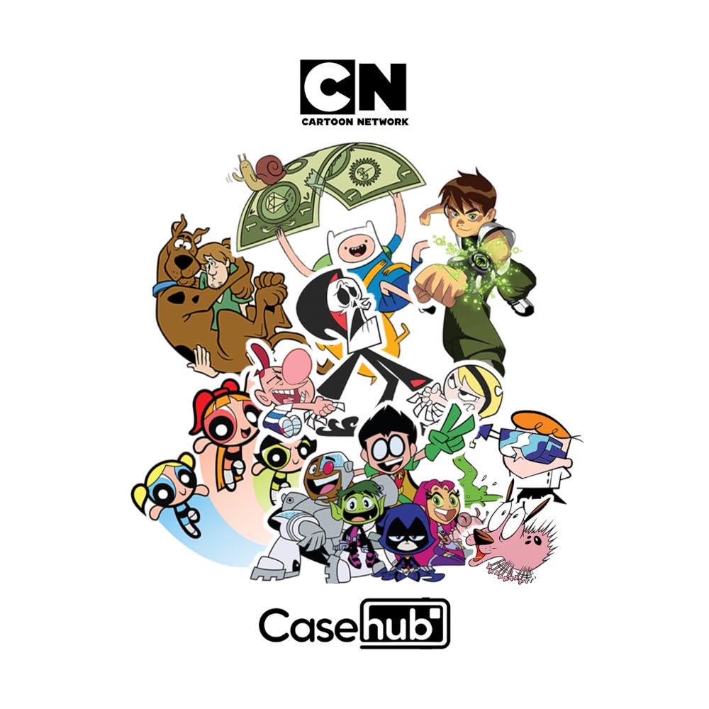 Bộ Sticker Cartoon Network độc quyền Casehub - Sticker CHỐNG NƯỚC cao ...