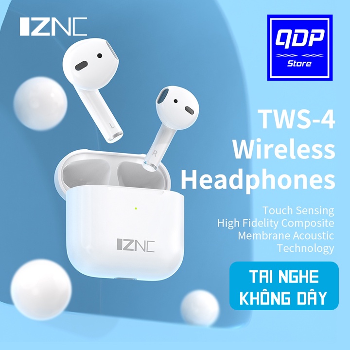 Tai nghe không dây IZNC TWS-4 chính hãng | Shopee Việt Nam