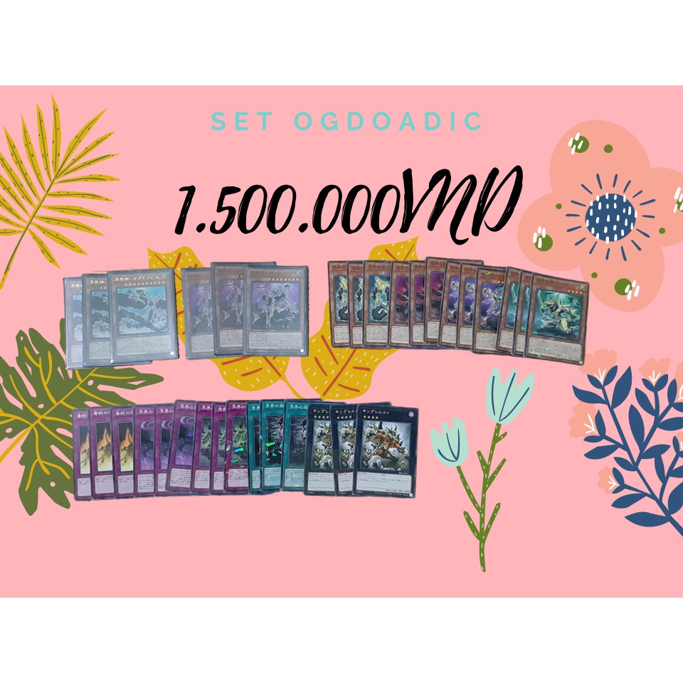 Mini Set Đầy Đủ Bộ Bài Yu-Gi-Oh Ogdoadic Remnant (Bản Tiếng Nhật ...