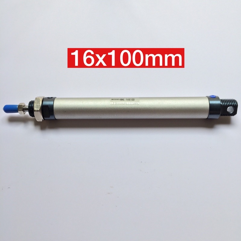 Xi lanh khí nén tròn Mall 16x25, 16x50, 16x75, 16x100, 16x150, 16x175 ...