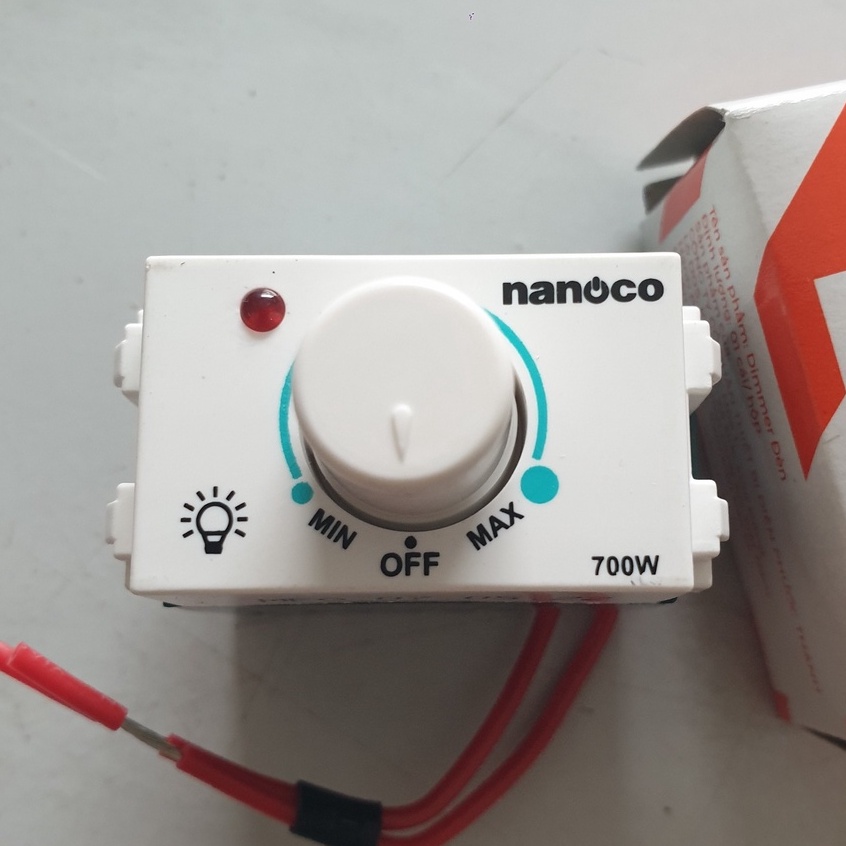 Hạt công tắc dimmer điều chỉnh độ sáng đèn (700W NDL 603WL) - (1000W ...