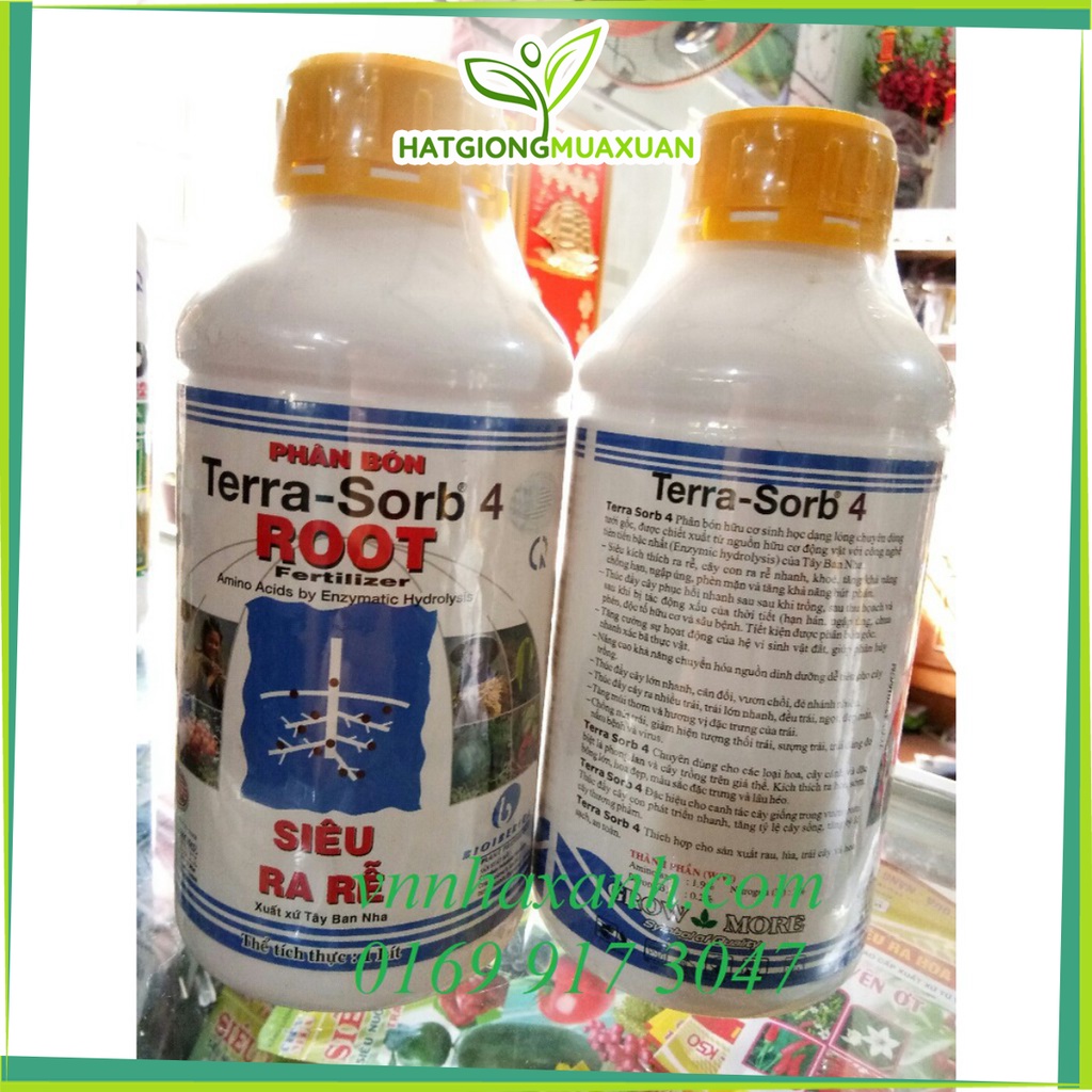 [SIEURE] Phân bón lá ra rễ cực mạnh Terra-Sorb 4 ROOT 100ml hàng đẹp ...