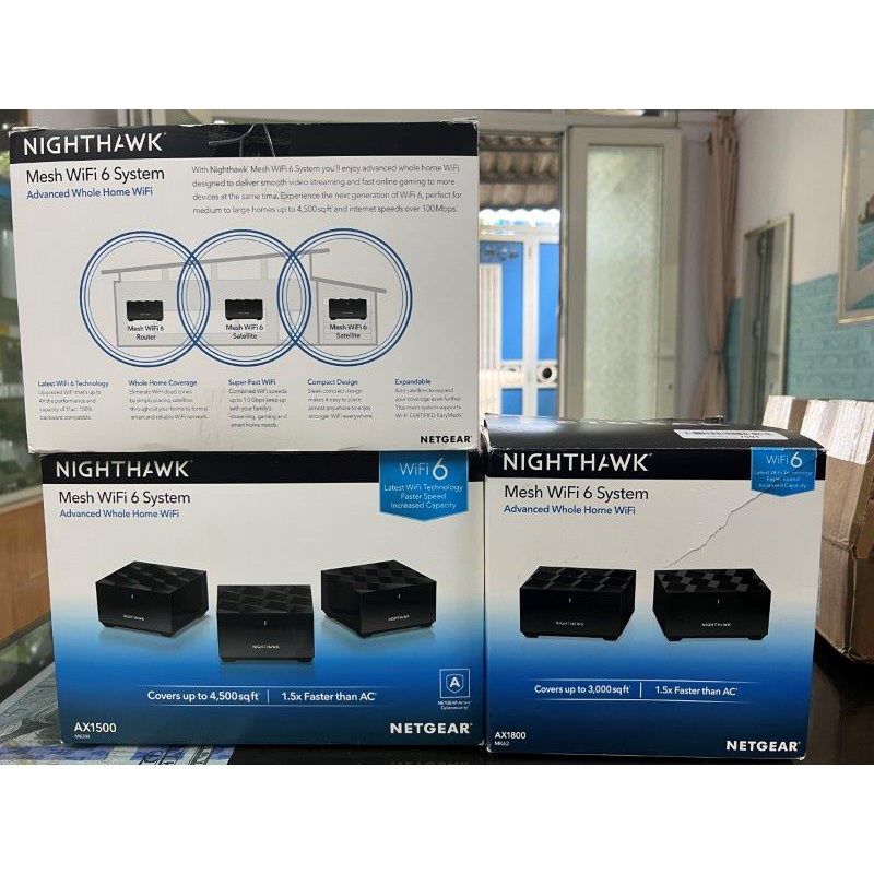 Bộ phát wifi Netgear MK6W AX1500 (3pack) | Shopee Việt Nam