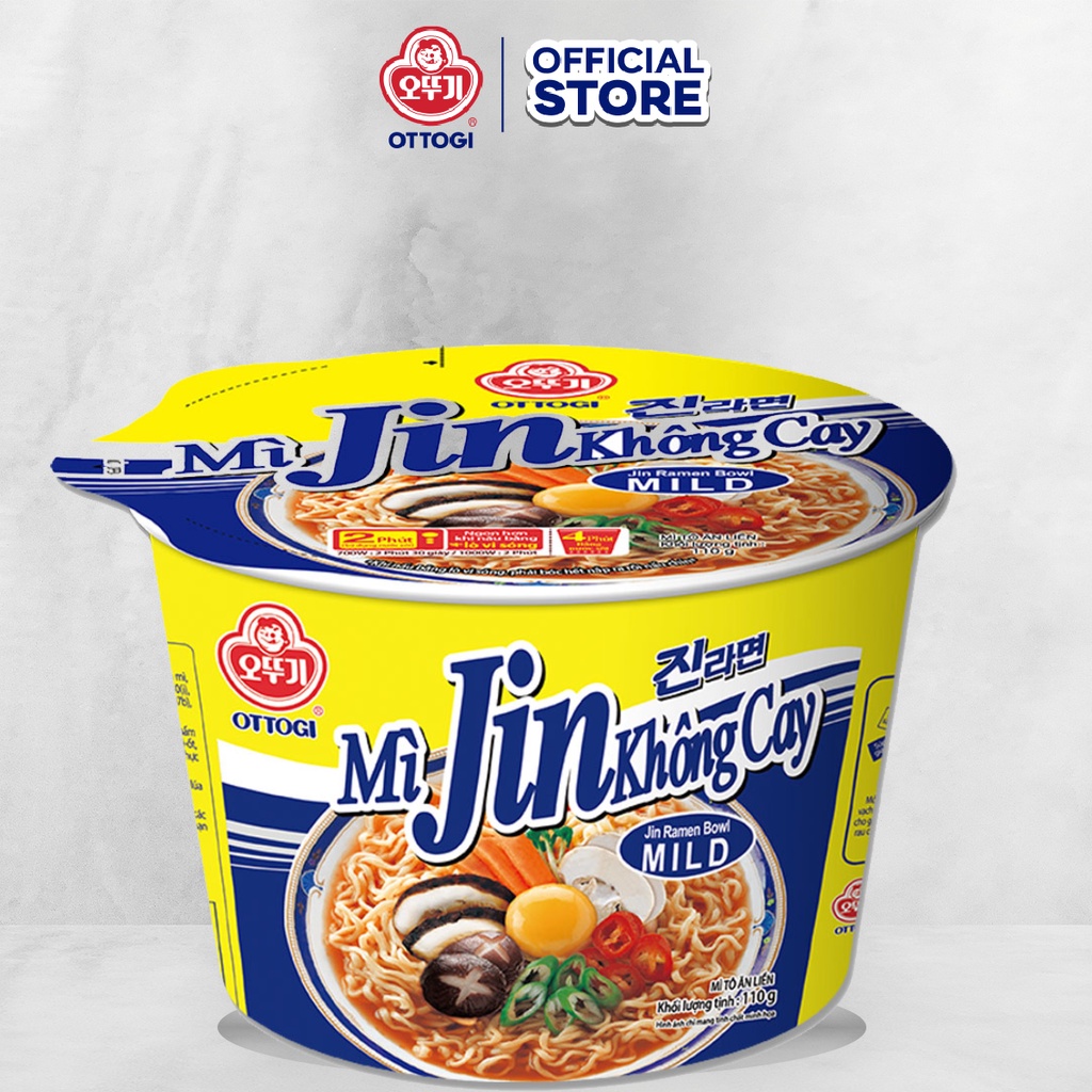 Mì Jin tô không cay Ottogi 110g | Shopee Việt Nam