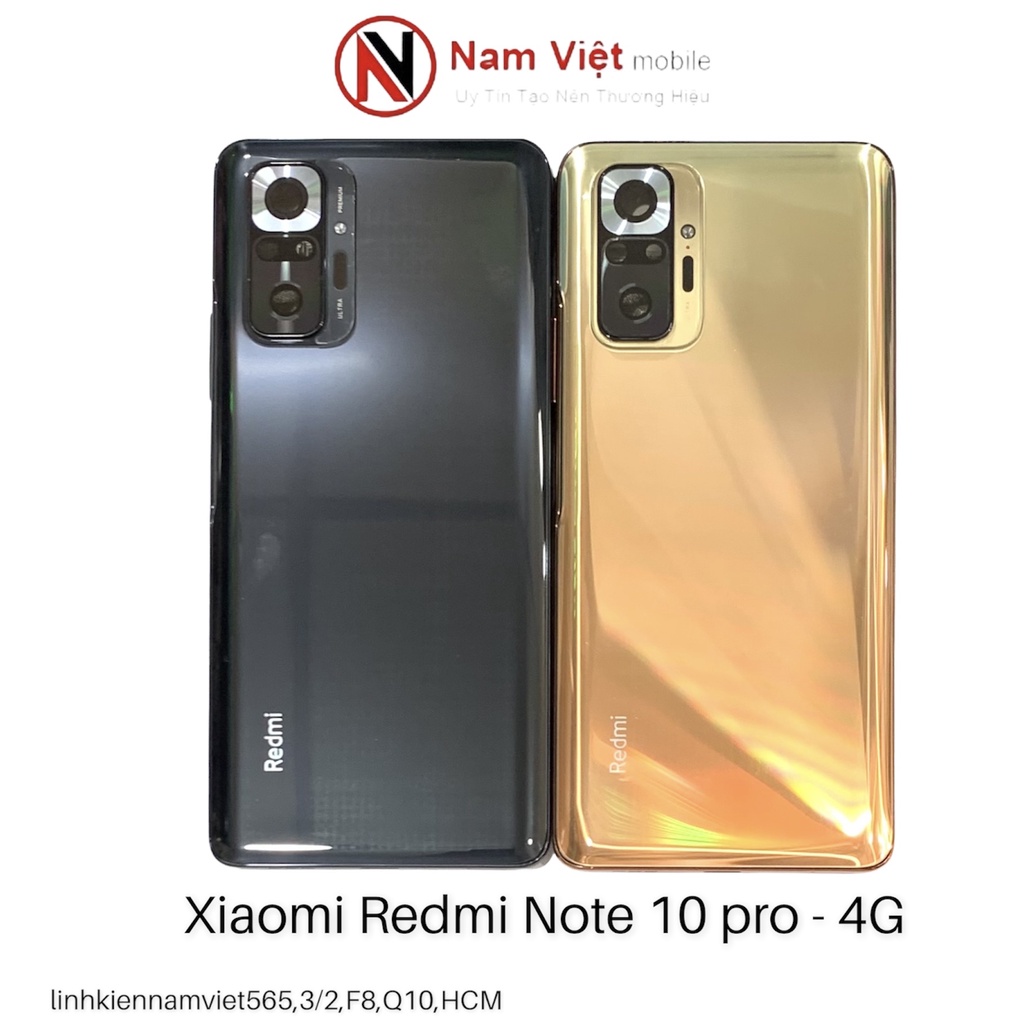 Vỏ bộ Xiami Redmi Note 10 pro 4G ( Kính camera , khay sim ) | Shopee ...