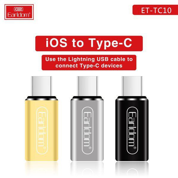 Jack Chuyển IOS sang Type C Earldom ET-TC10( vào Lightning ra Type C ...