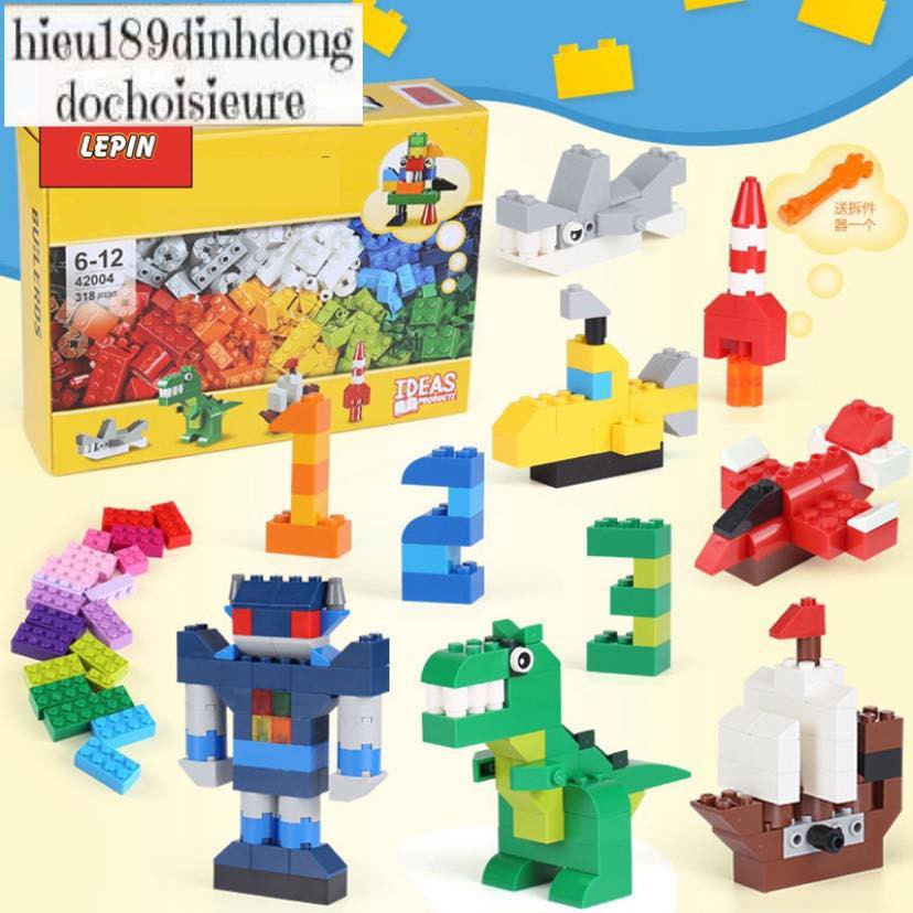 Lắp ráp xếp hình mảnh to NOT Lego Classic 10693 Creative Lepin 42004 ...