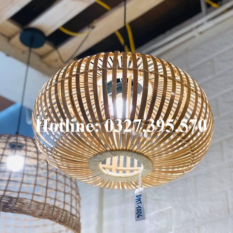 Đèn Bóng Cầu Tre - Mây Tre Đan Bamboo | Shopee Việt Nam