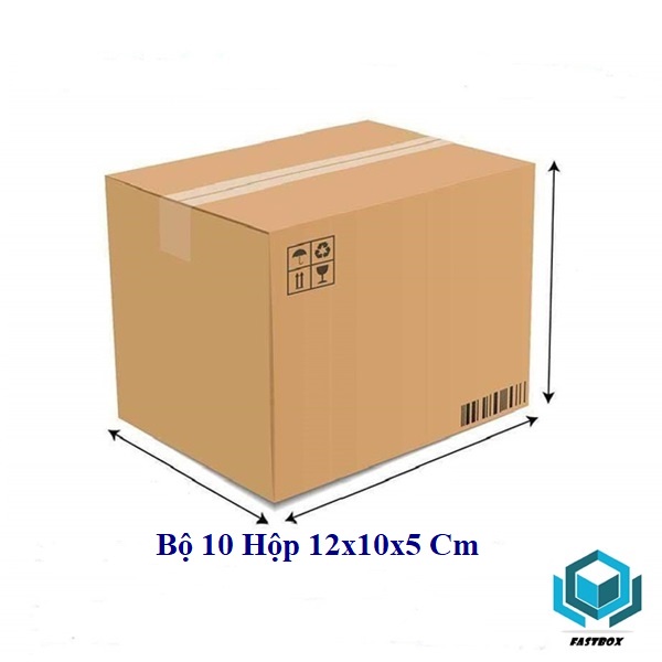 Bộ 10 Hộp Carton 12x10x5 Thùng Carton Giá Gốc | Shopee Việt Nam