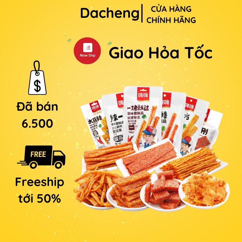 Que cay DongDong tẩm vị ăn liền 80gr đồ ăn vặt Sài Gòn vừa ngon vừa rẻ | Dacheng Food | Shopee ...