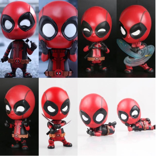 Mô Hình Nhân Vật Deadpool Phim Marvel Q version of the Avengers ...