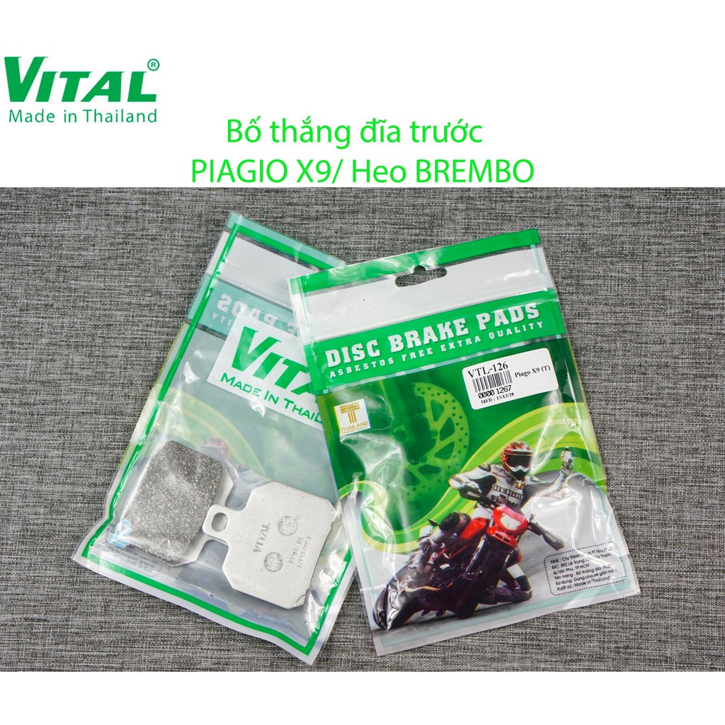 BỐ THẮNG ĐĨA heo BREMBO, piaggio x9, Adelin, Anchor, RCB R55, VITAL ...