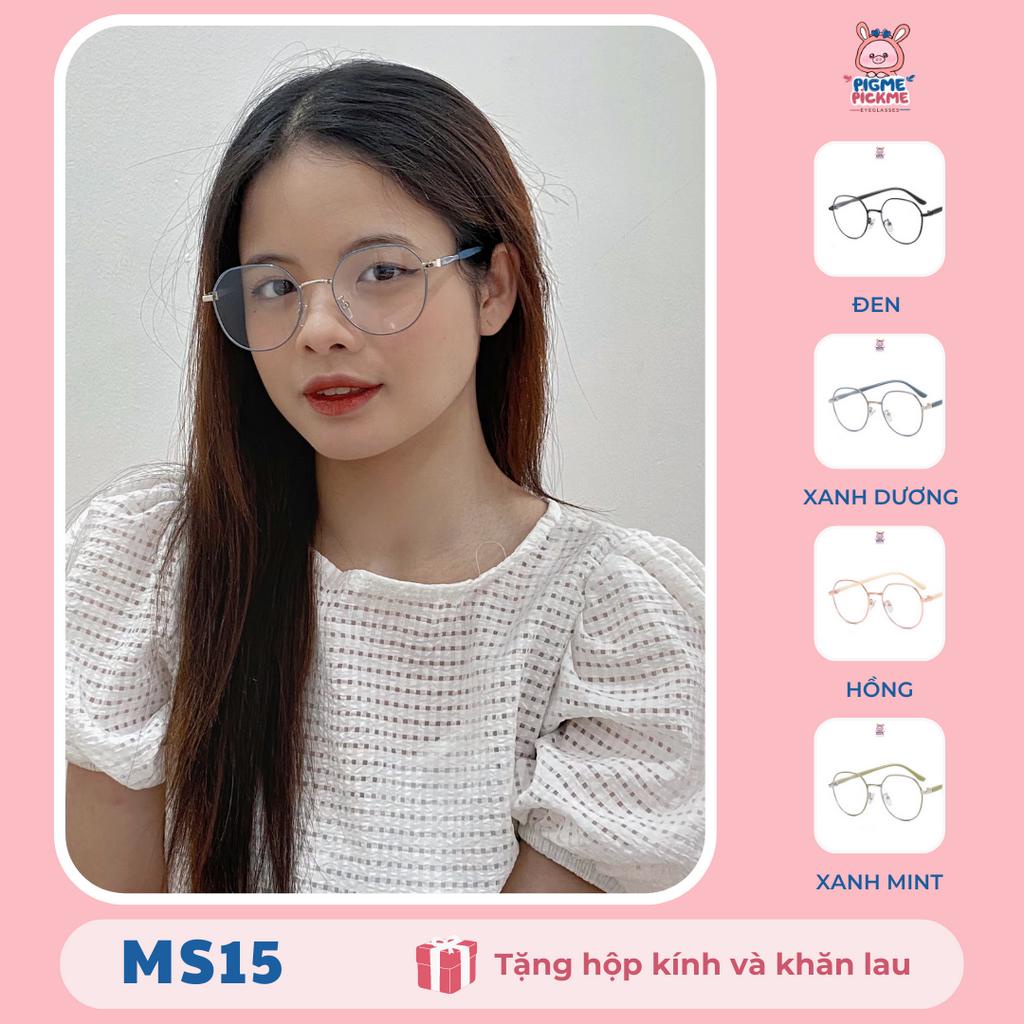 Gọng kính cận nữ dáng mảnh xinh xắn, dễ đeo MS15 | Shopee Việt Nam