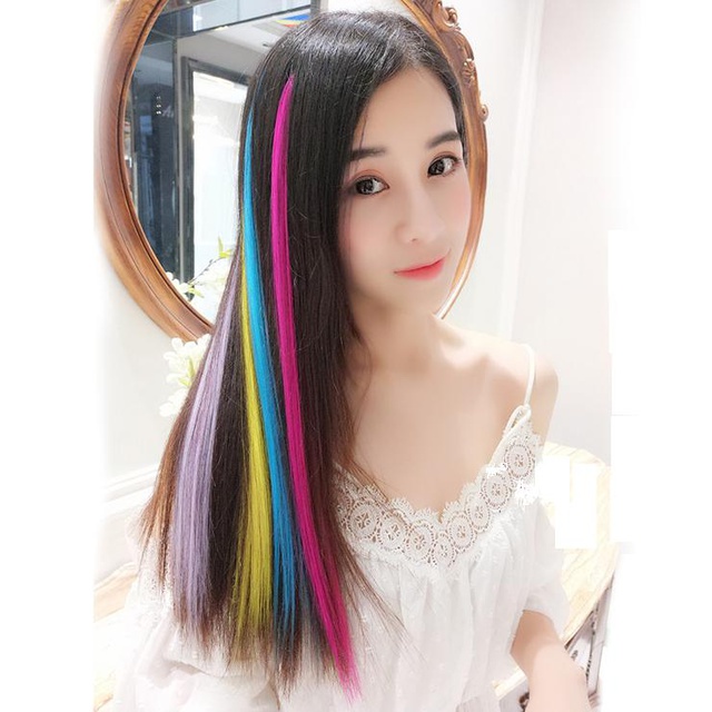 Kẹp line tóc giả nhiều màu xinh | Shopee Việt Nam