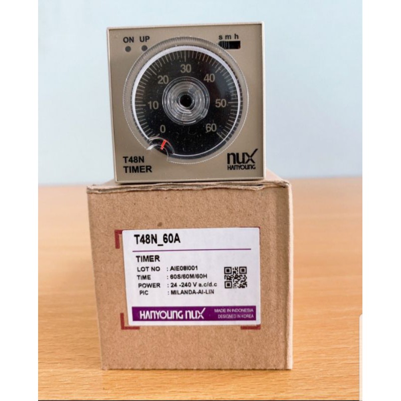 Rơle thời gian Hanyoung T48N Timer Hanyoung T48N 24V - 220V 01A 03A 10A ...