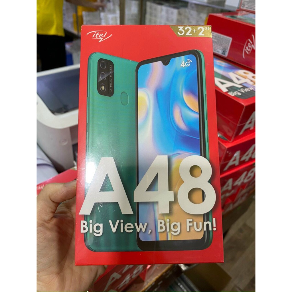Điện Thoại Itel A48 Ram 2GB Rom 32GB mở khoá vân tay và khuôn mặt - Bảo ...