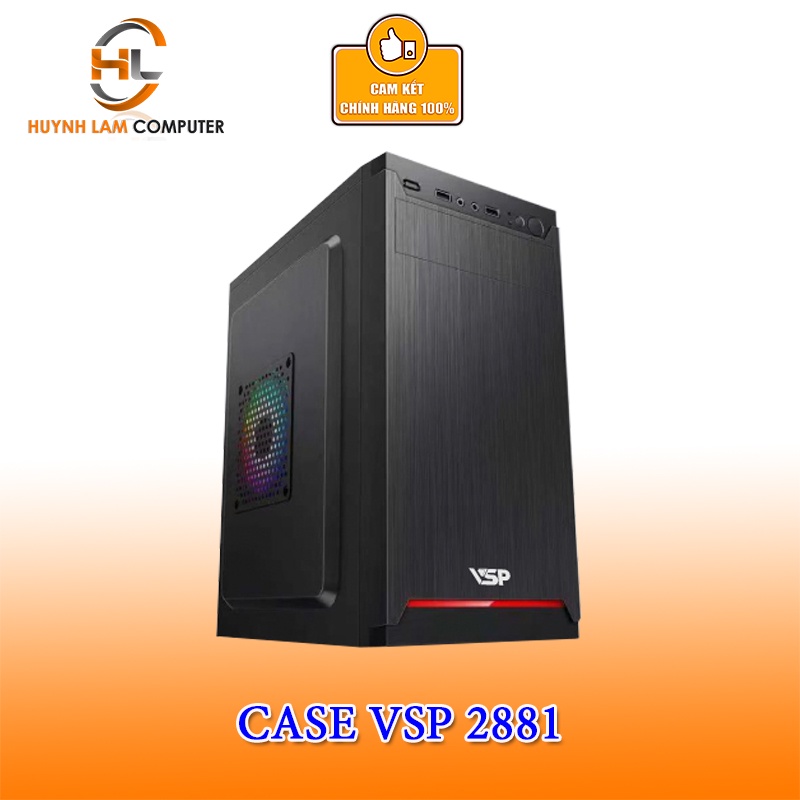 Vỏ máy tính Case VSP 2881 (M-ATX, I-ATX) Chính hãng phân phối | Shopee ...