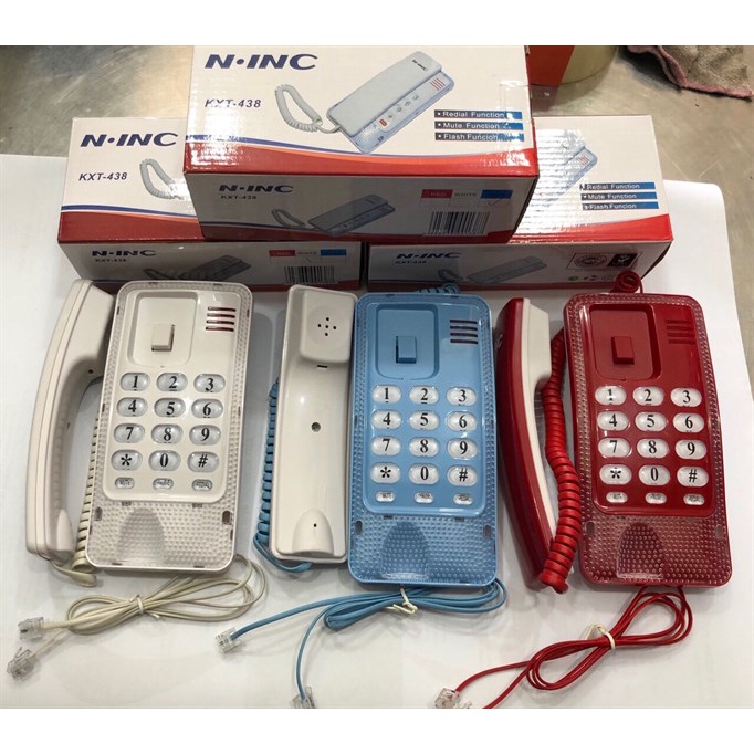 Điện thoại bàn nhỏ gọn KXT-438 | Shopee Việt Nam