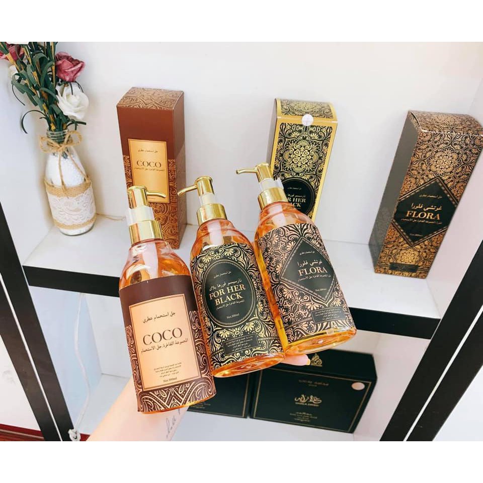 Sữa Tắm Nước Hoa Dubai 300ml CoCo Flora For Her Black | Shopee Việt Nam