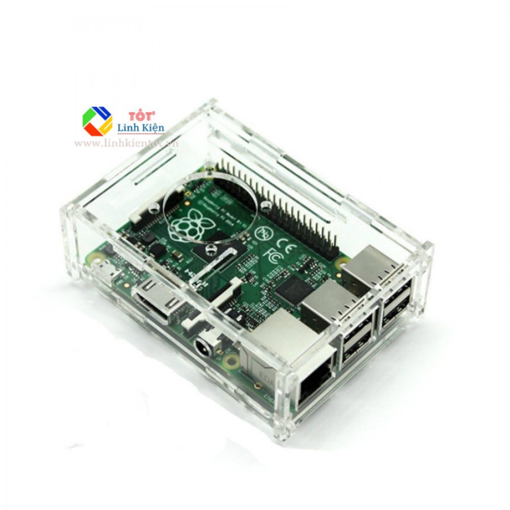 Vỏ Case Bảo Vệ Cho Raspberry Pi 3 - Mica Trong | Shopee Việt Nam