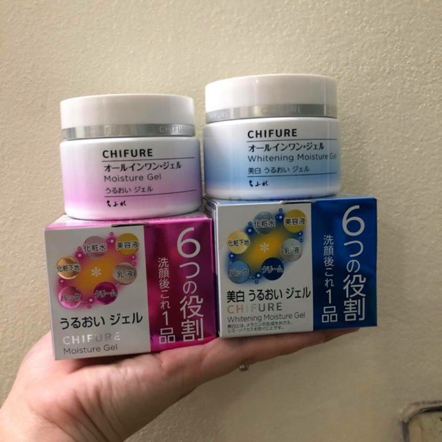 [30ML] Gel dưỡng ẩm 6 in 1 CHIFURE Nhật Bản - Gel dưỡng ẩm trắng da và chống lão hóa Date 2024 ...
