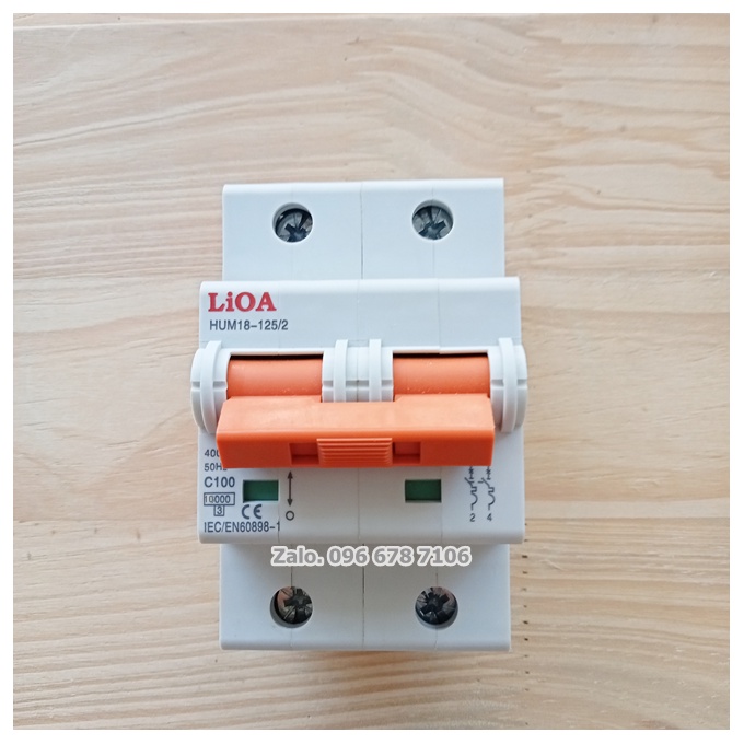 Cầu dao - Aptomat LiOA 2P 63A - 100A/ 10kA - Chính hãng | Shopee Việt Nam