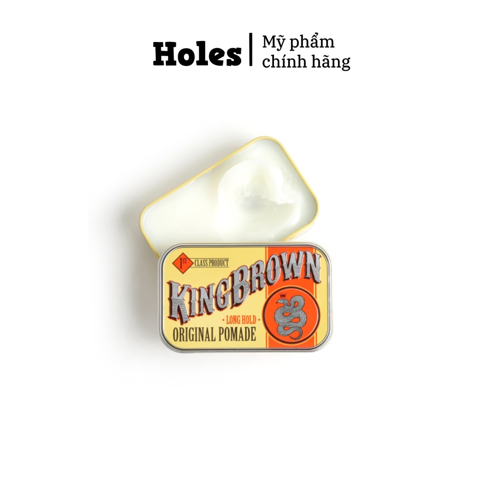 Sáp vuốt tóc King Brown Original Pomade 71g | Shopee Việt Nam