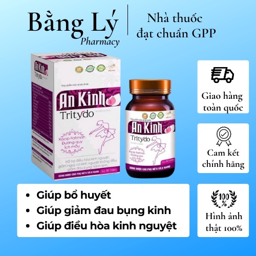 An Kinh Tritydo Huyết Vương - giúp giảm đau bụng kinh, hỗ trợ điều hoà ...