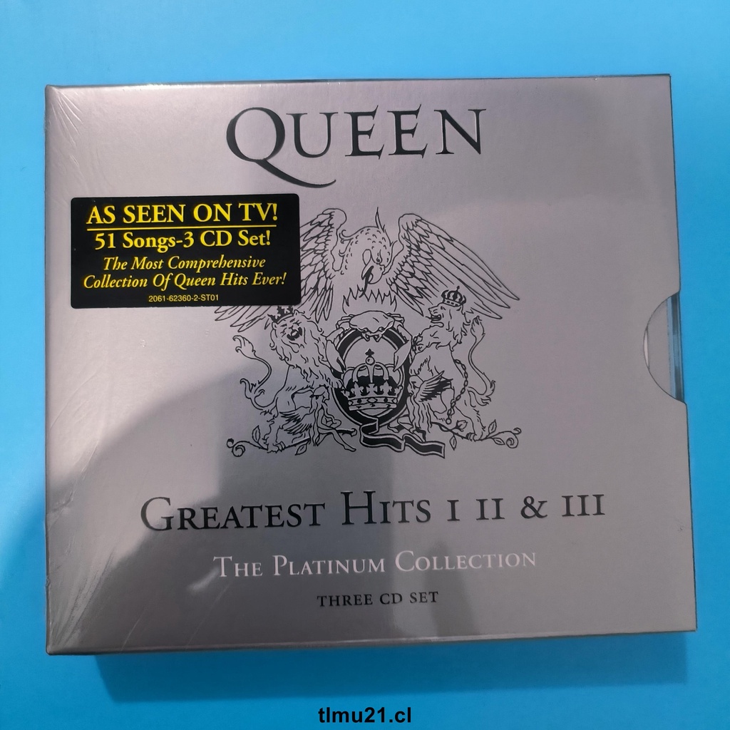 Album Queen Greatest Hits I, II & III 3CD Premium TL61 | Shopee Việt Nam