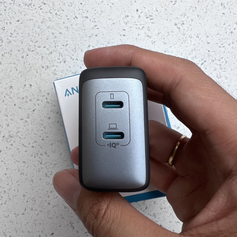 Củ sạc nhanh Anker PowerPort III 65W 2 cổng GaN II A2666 PD/PPS/QC 65w ...