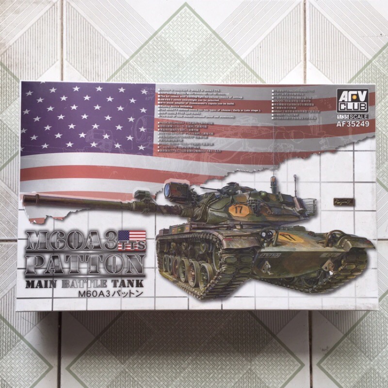 [New] Mô Hình Quân Sự 1/35 AFV Club M60A3 Patton AF35249 | Shopee Việt Nam