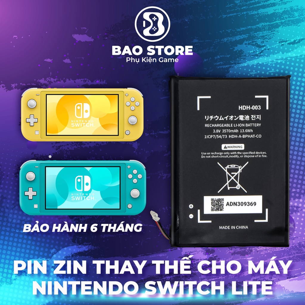 Pin zin thay thế cho máy Nintendo Switch Lite | Shopee Việt Nam