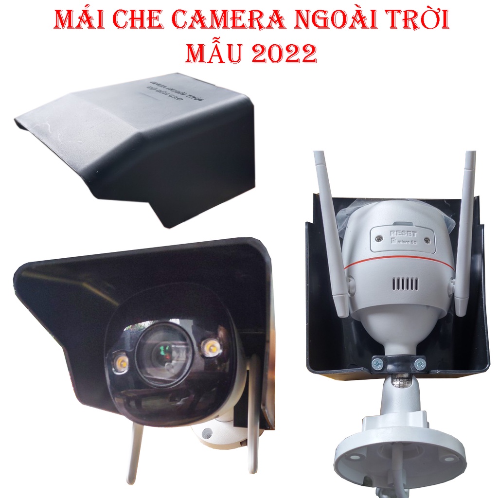 Nắp che camera ngoài trời, mái che camera wifi cải tiến Nhựa Cứng ...