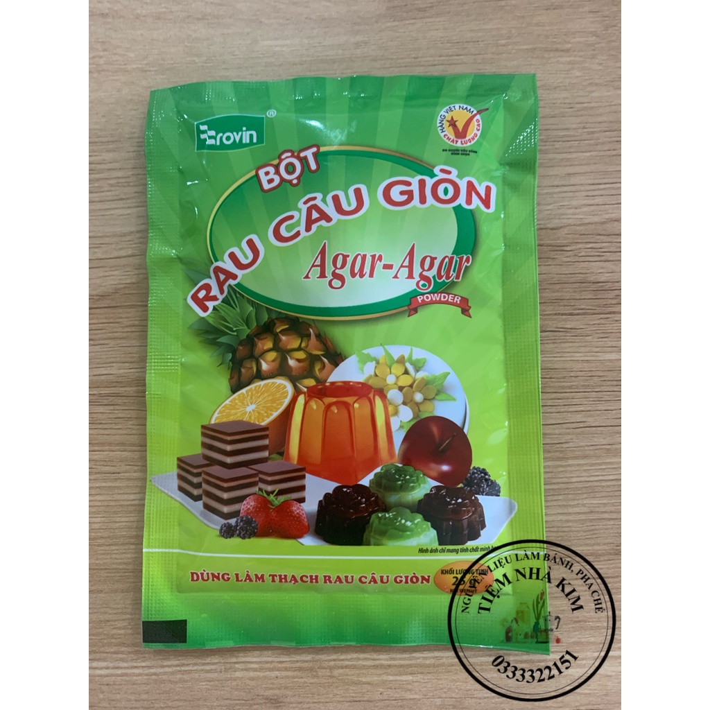 Bột rau câu giòn Rovin Hoàng Yến | Shopee Việt Nam