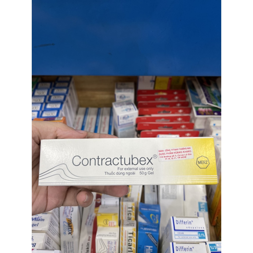 [CHÍNH HÃNG] GEL CHUYÊN BIỆT MỜ SẸO CONTRACTUBEX - 50G | Shopee Việt Nam