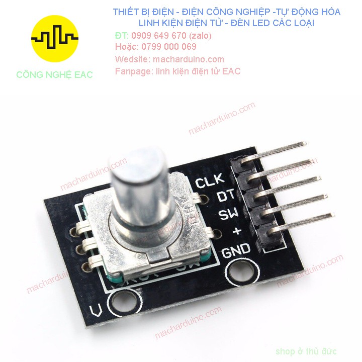 Module Volume xoay Rotary Encoder KY-040 Cảm biến xoay 360 độ | Shopee ...
