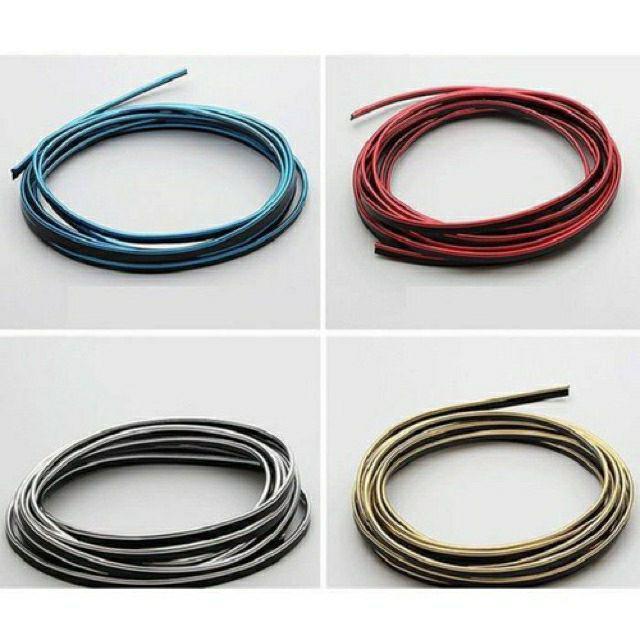 Nẹp viền trang trí nội thất ô tô cuôn 5m | Shopee Việt Nam
