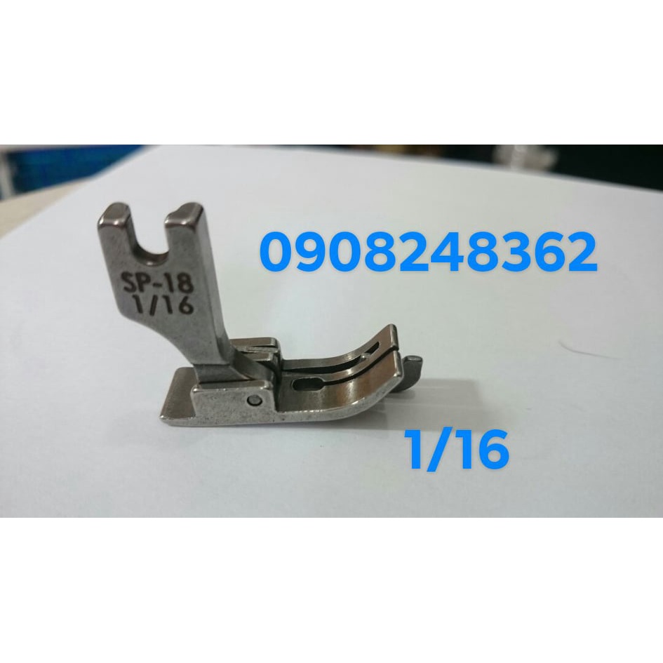 Chân vịt diễu 1 kim SP-18-1/32, 1/16, 1/8, 3/16, 5/16 | Shopee Việt Nam