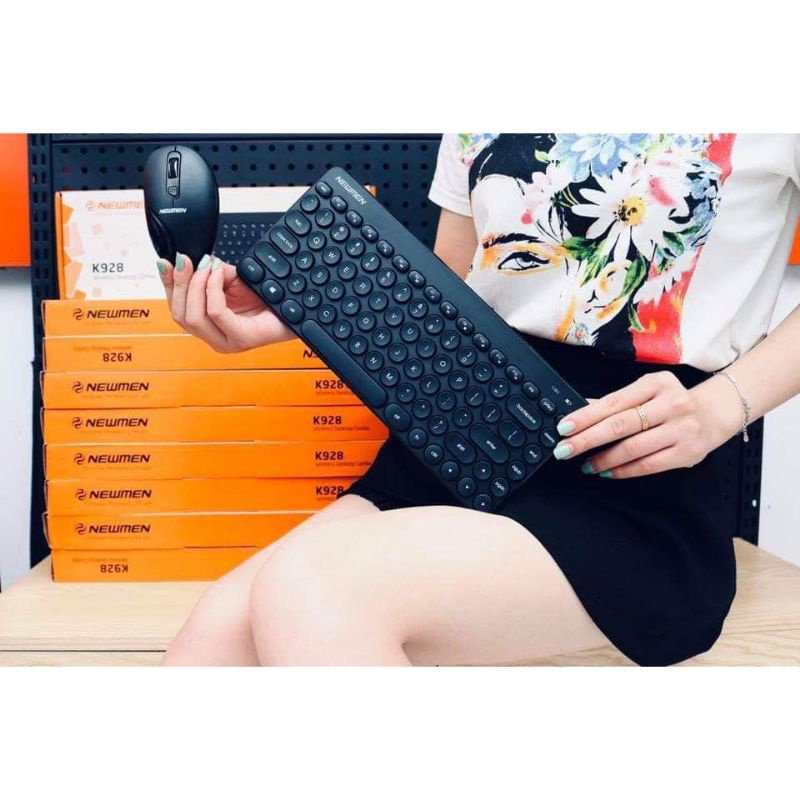 Bộ phím chuột không dây Newmen K928 | Shopee Việt Nam