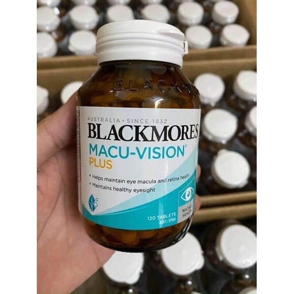 Viên uống Bổ mắt Macu Vision Plus lọ 120v | Shopee Việt Nam