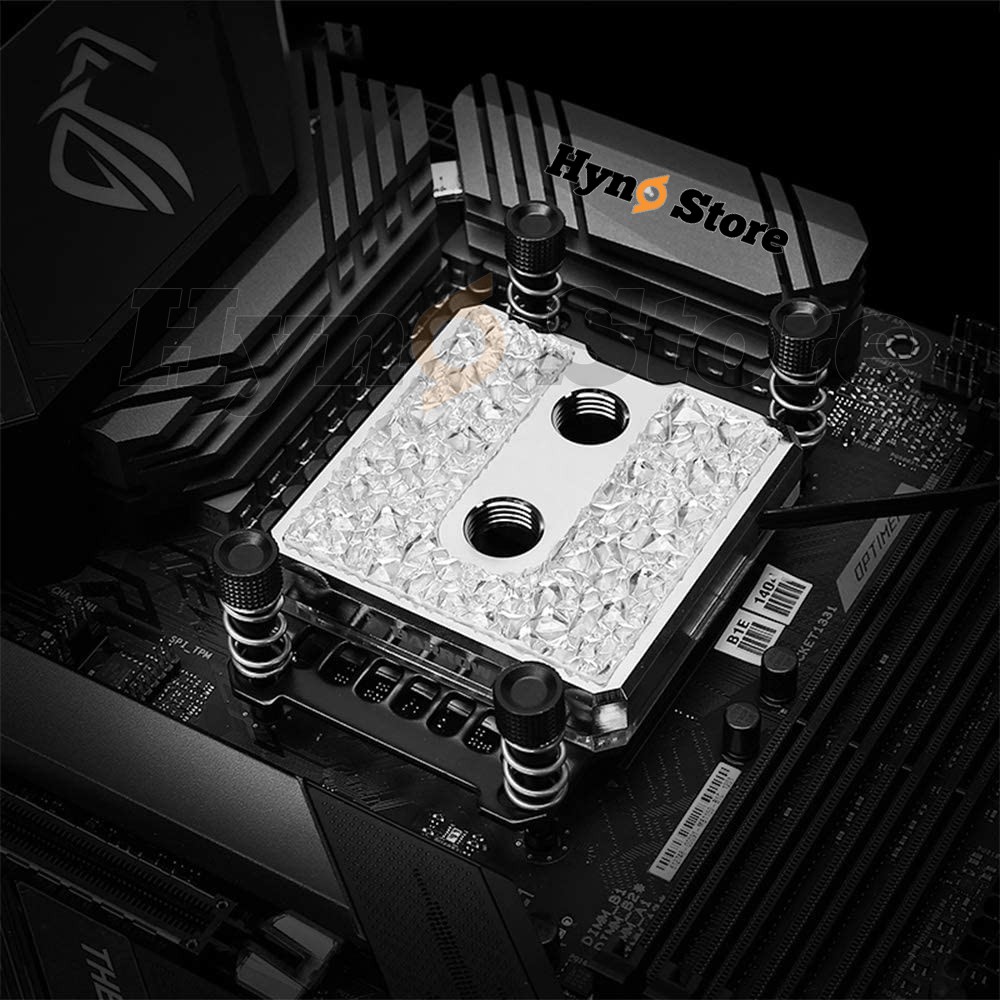 Block CPU Intel và AMD Barrow full nickel ARGB Tản nhiệt nước custom ...